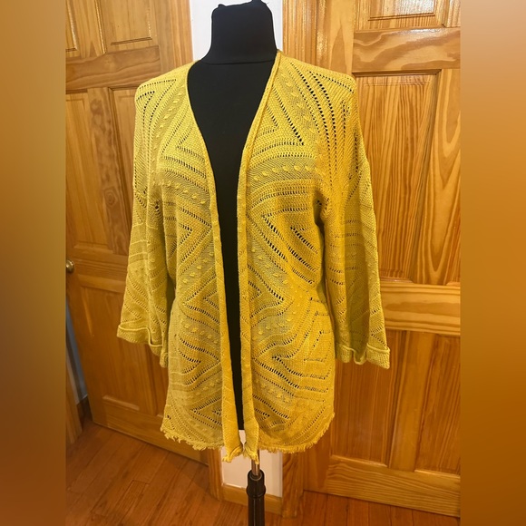 bp | Sweaters | Bp Yellow Openfront Cardigan Size S In In Yellow Color ...